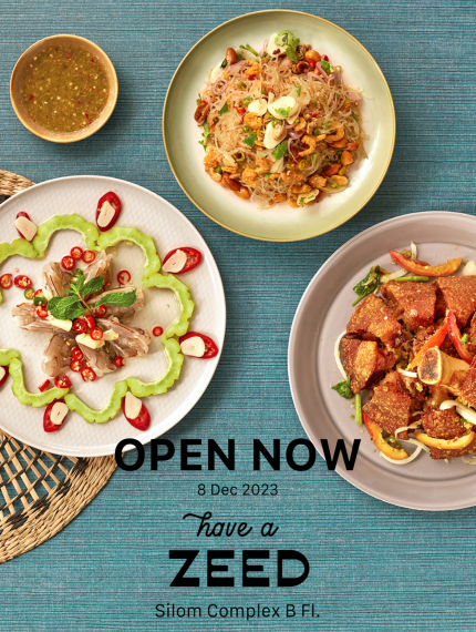 Have a zeed Open Now at Silom Complex B Floor | Silom Complex